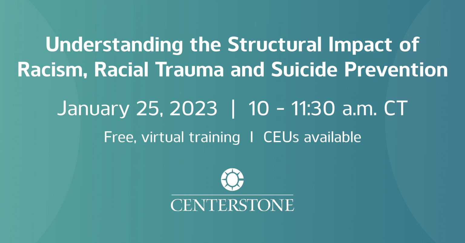 Centerstone to host ‘Understanding the Structural Impact of Racism ...
