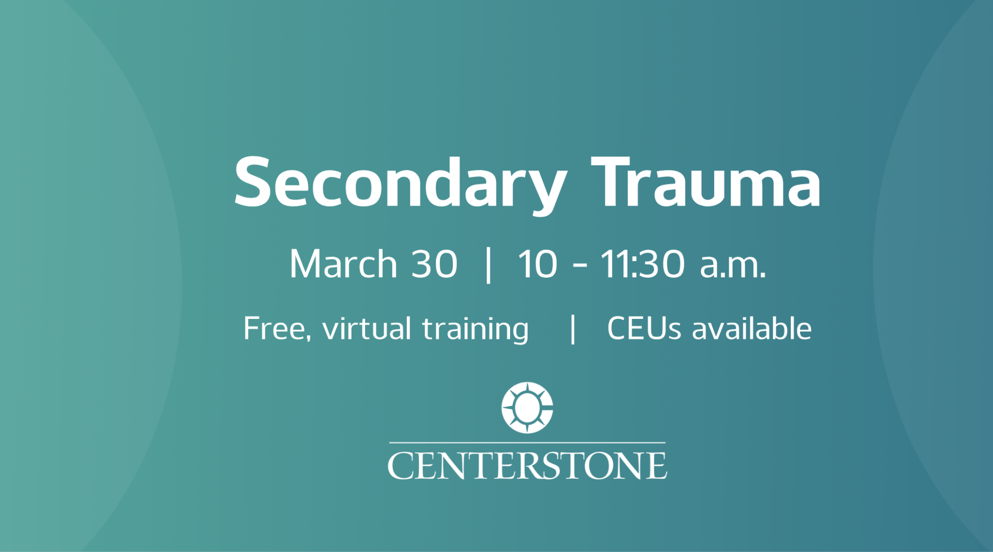 Centerstone to host free, virtual Secondary Trauma training - Centerstone