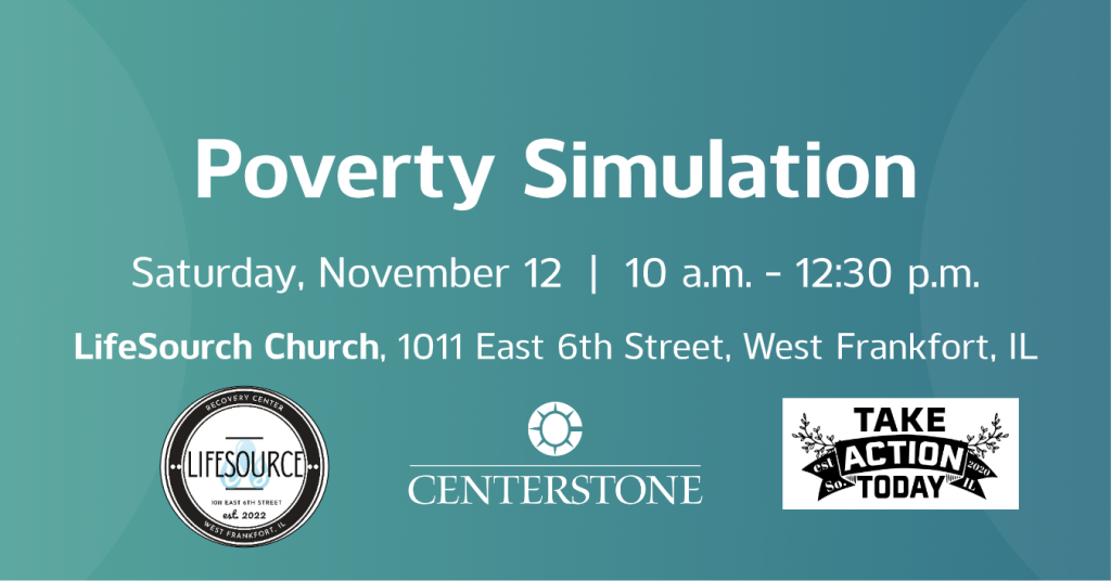 Two poverty simulation events set for November 12 - Centerstone