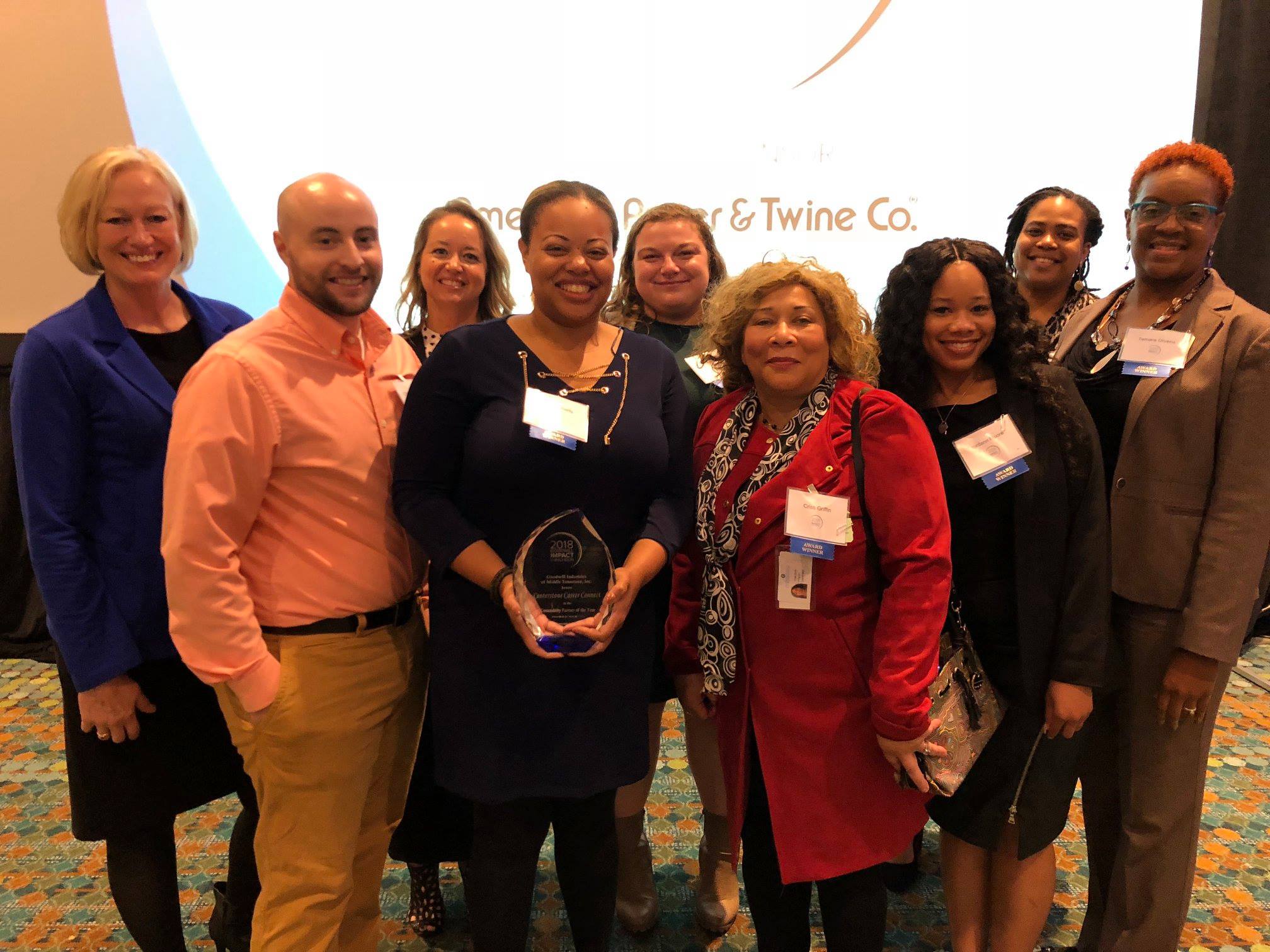 Career Connect Named Goodwill's Partner of the Year - Centerstone